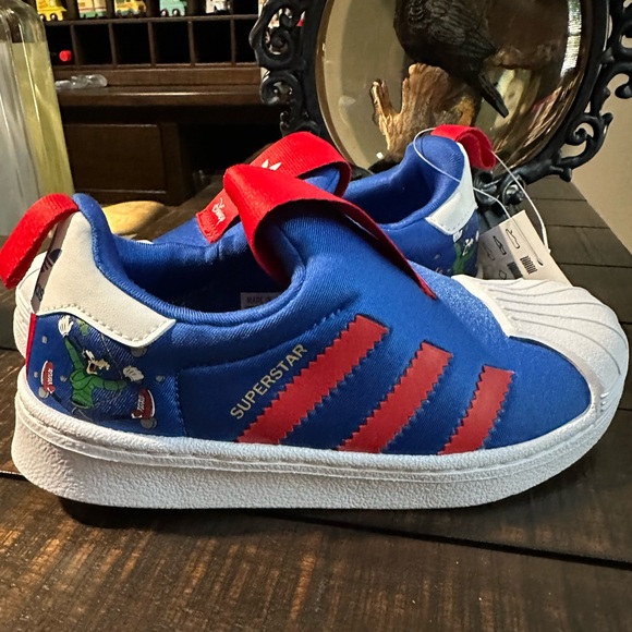 adidas | Shoes | Rare Adidas Kids Disney Goofy Superstar 36 Nwt | Poshmark